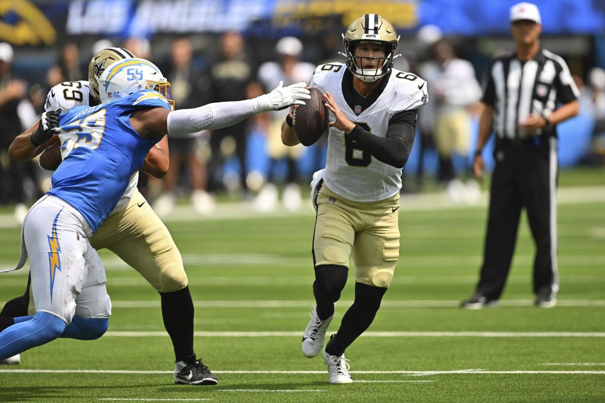 Saints QB Tyler Shough showing signs of growth in camp | Saints | nola.com