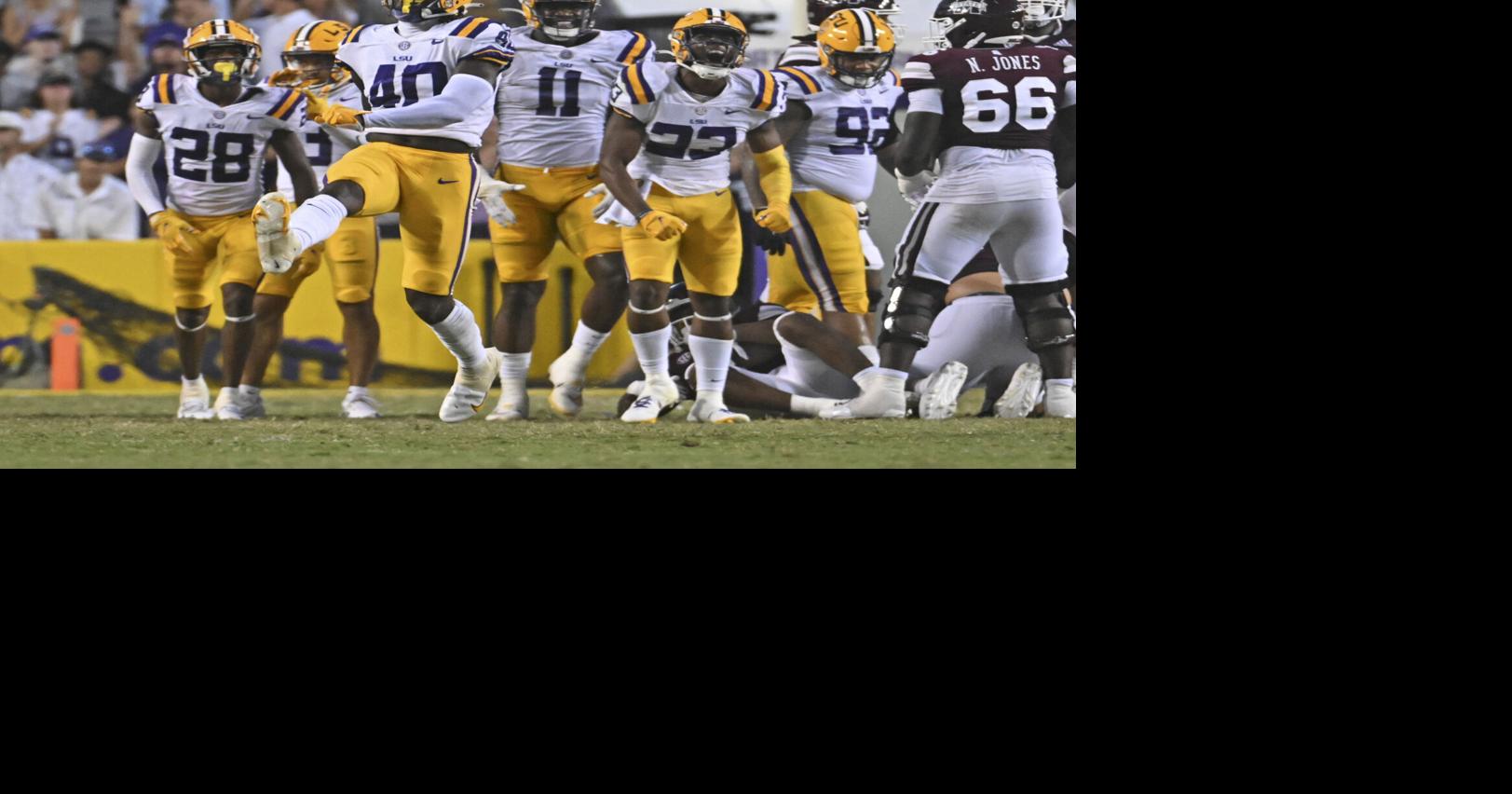 Why LSU running back Noah Cain says freshman linebacker Harold Perkins ...
