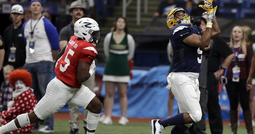 LSU’s Nick Brossette catches touchdown pass in East-West Shrine Game ...