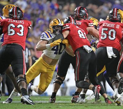 Whit Weeks injury: LSU linebacker broke ankle again | LSU | nola.com