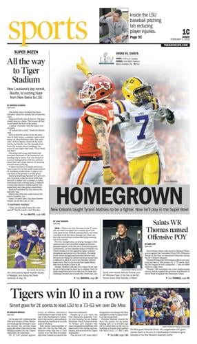 Advocate | Times-Picayune wins coveted 'Triple Crown' in Associated Press Sports Editors 2020 ...