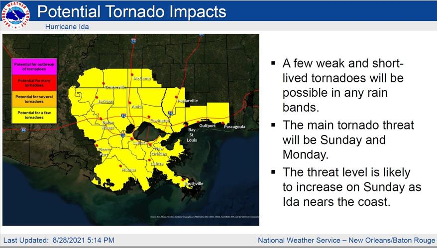 Hurricane Ida poised for catastrophic collision with Louisiana on ...