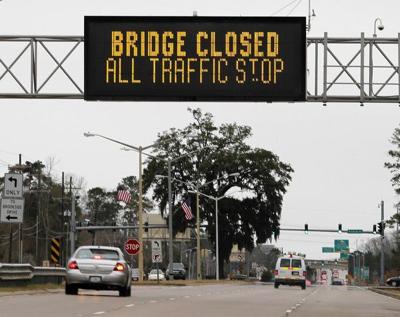 Causeway bridge closed both directions for severe weather | Weather ...