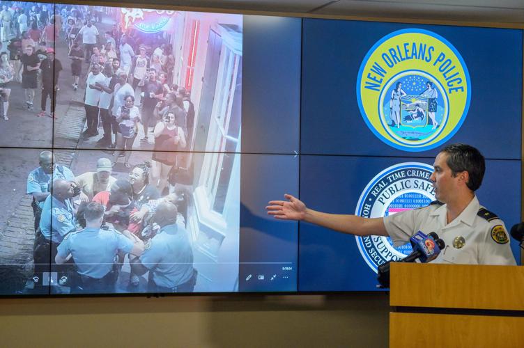 5 arrested after wild Bourbon Street brawl injures 2 cops; 1 suspect ...