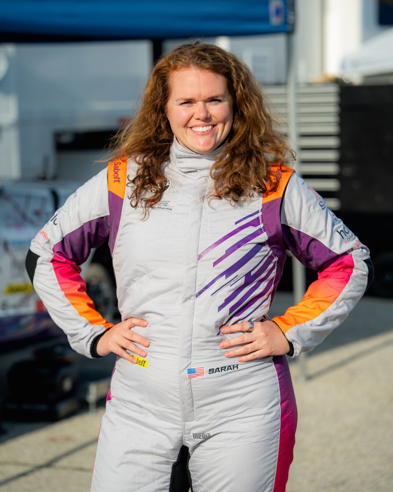 Lafayette native car driver Sarah Montgomery paving way | Entertainment ...