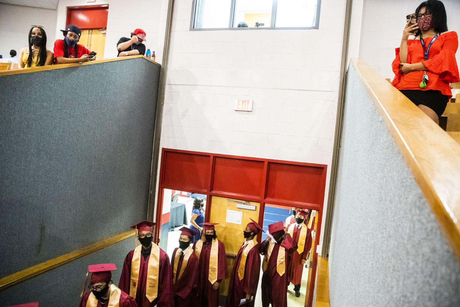 Photos: Einstein Sarah T. Reed High School graduating seniors receive ...