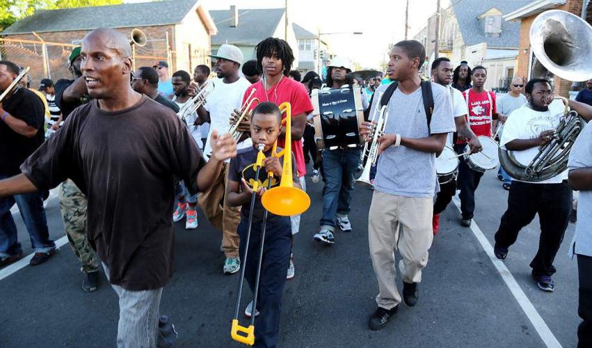 Photos: Trumpet Black second line | News | nola.com