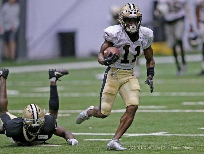 Saints WR Tommylee Lewis showed how good he can be when it all comes ...