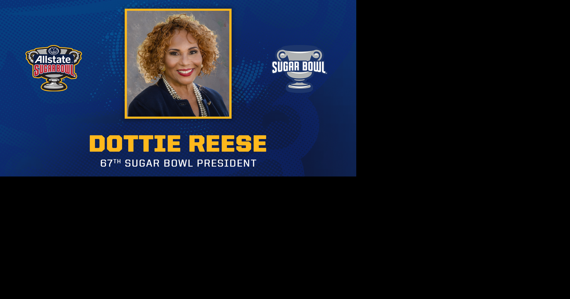 Why Dottie Reese takes title of Sugar Bowl president with utmost ...