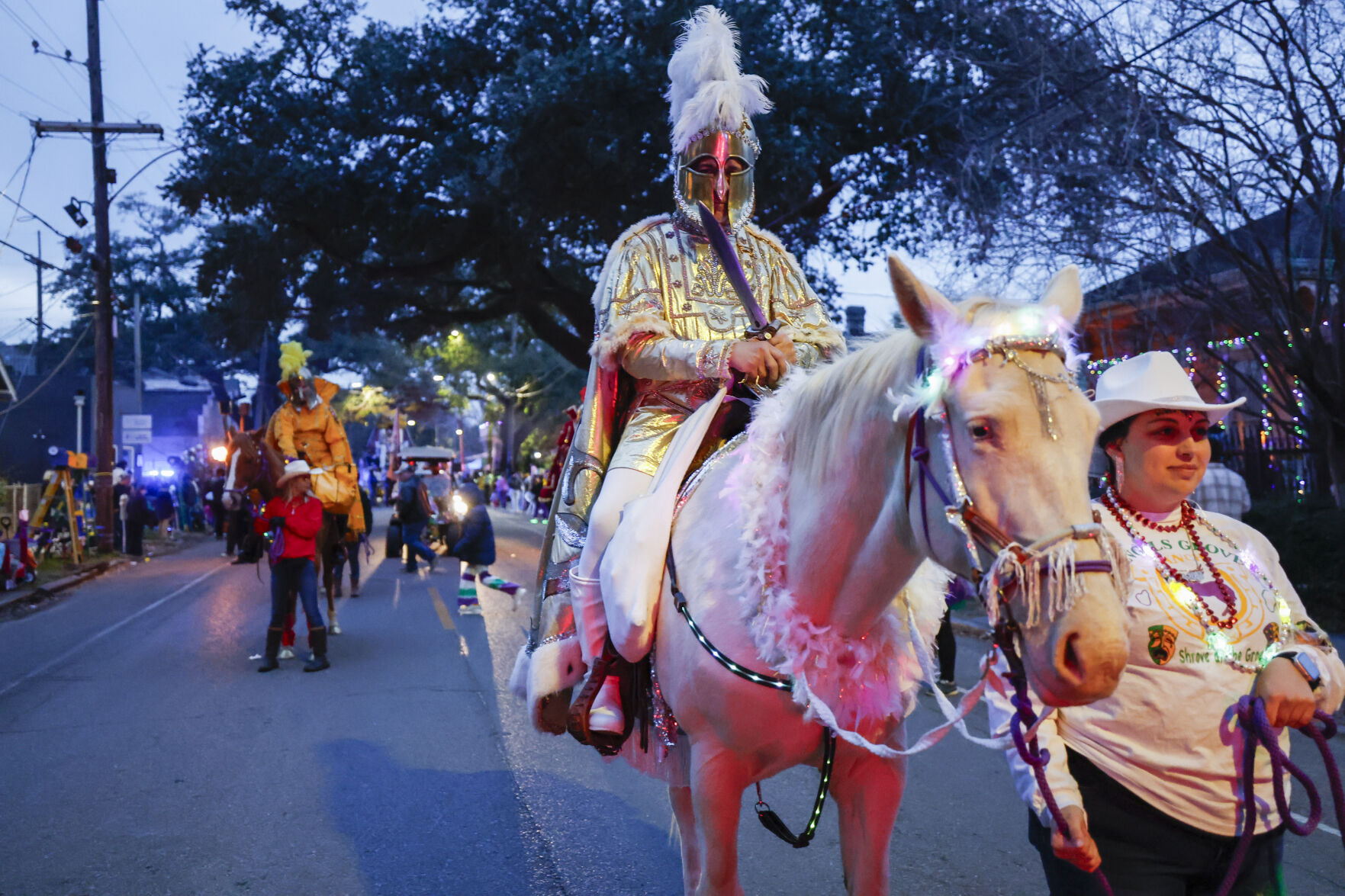 Photos: Knights of Sparta rolls on the Uptown parade route | Mardi Gras ...