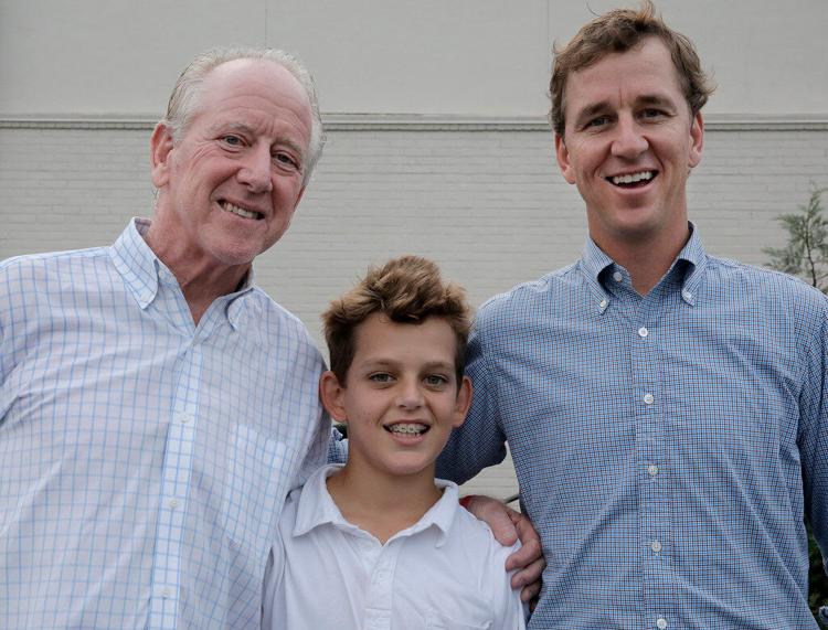 The story of Arch Manning's bond with grandfather, Archie | Saints ...