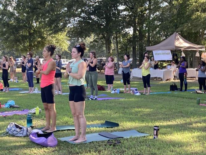 Land Trust for Louisiana holds Yoga in the Sunflowers event ...