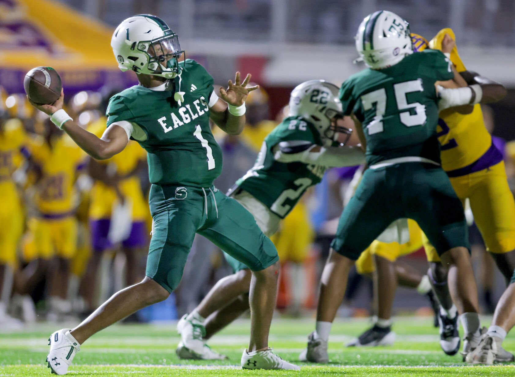 Shaw QB Mason Wilson grows as leader in state finals run | Prep Sports ...