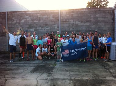 Southern Runner celebrates Olympic Day with 1996 gold medalist Derek ...