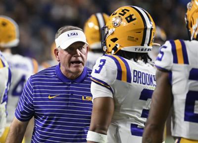 LSU's Greg Brooks getting national support, Brian Kelly says | LSU ...
