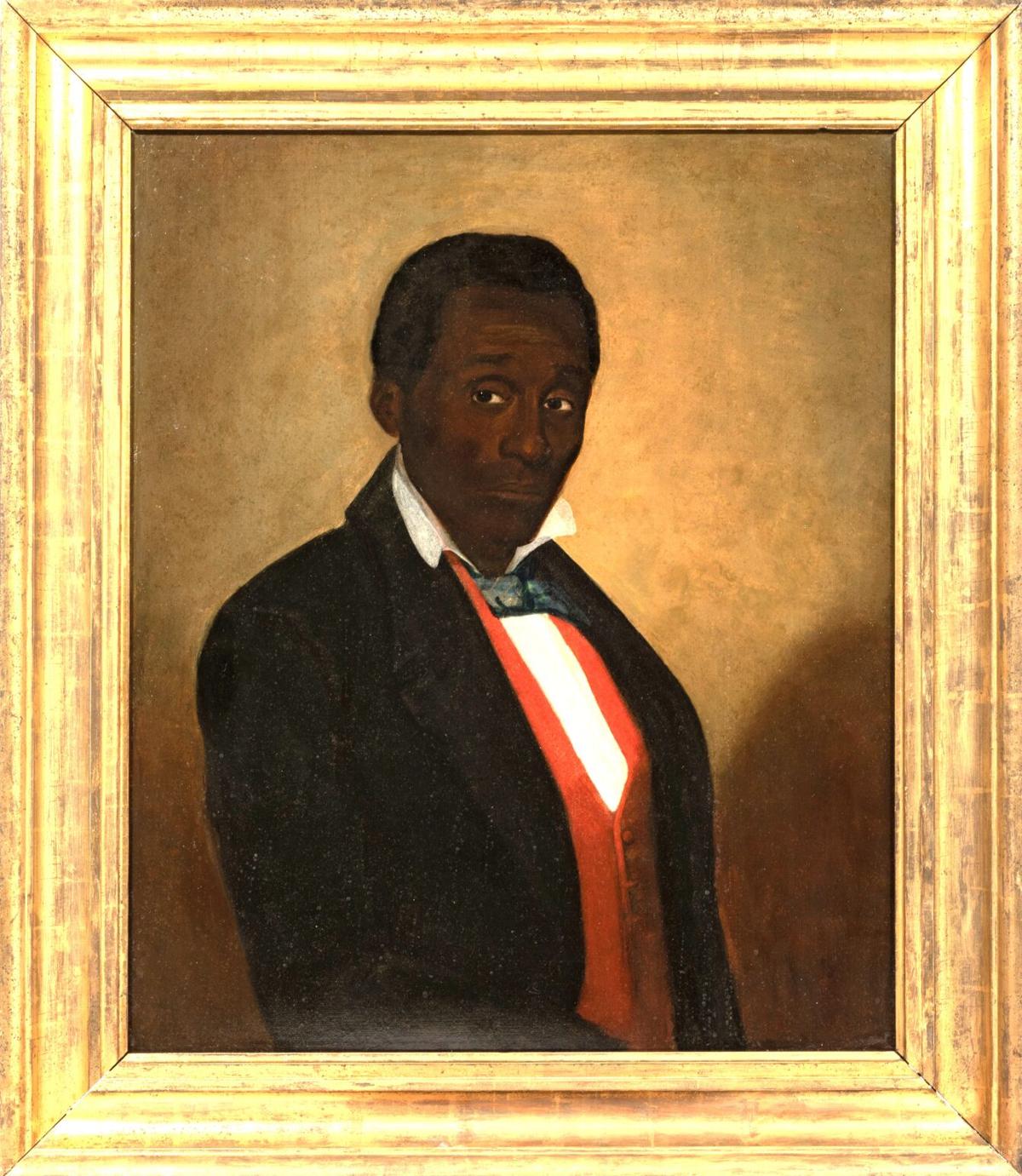 Portrait of 19th-century enslaved man named Frederick sold | Arts ...