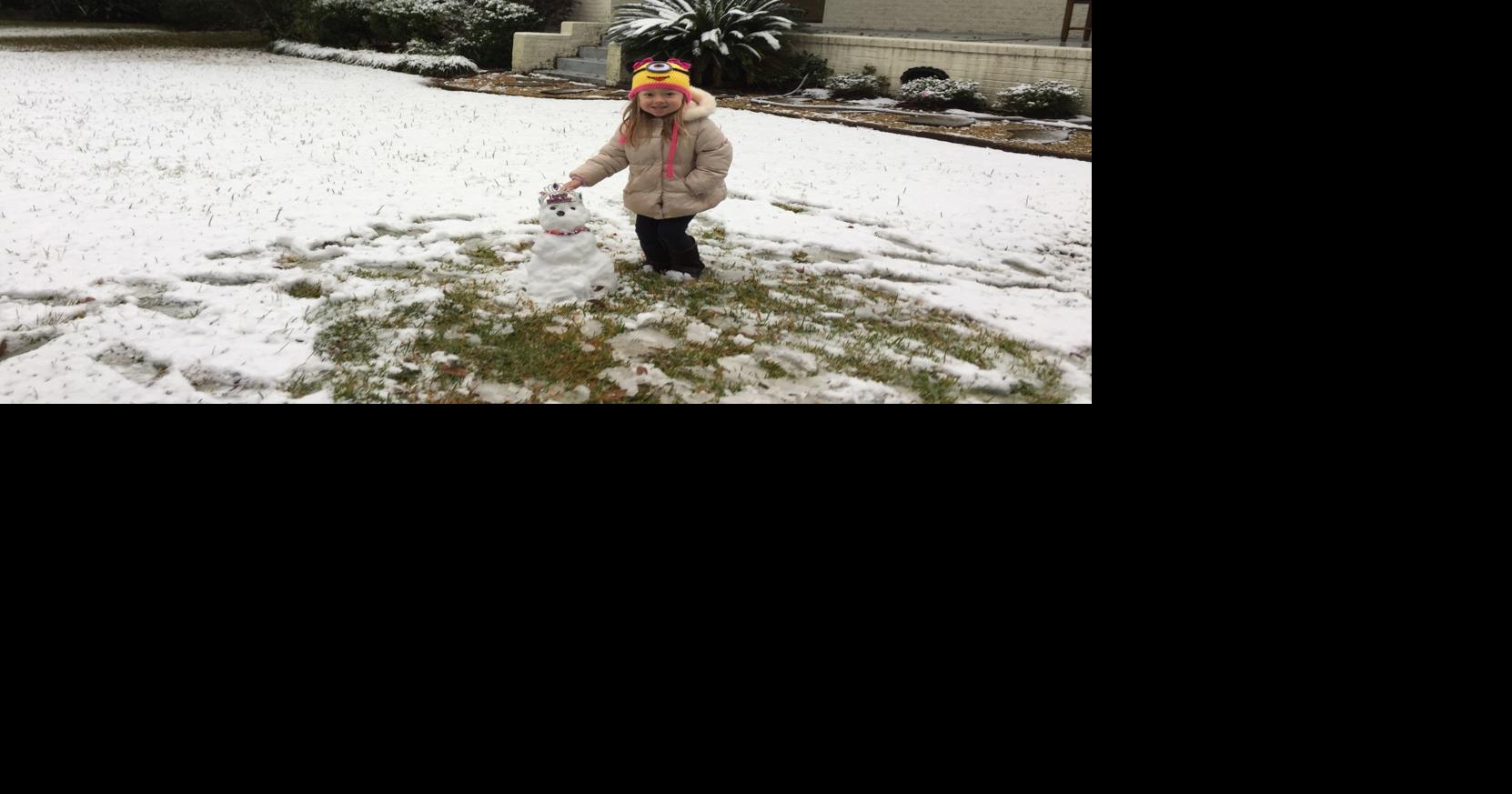 Tales from the snow in Baton Rouge: Snowmen, snowball fights and more ...