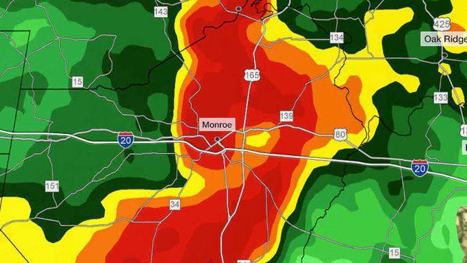 Report: Tornado touches down in Monroe, causing damage to homes ...