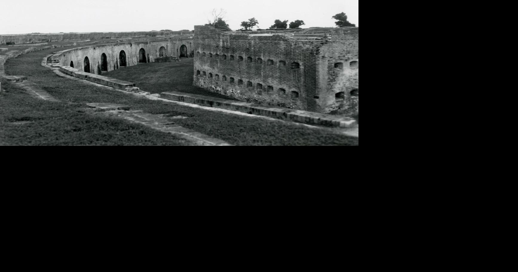 Now closed, Fort Pike in New Orleans was once a key defensive site for ...
