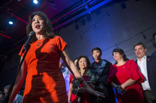 Photos: Cynthia Lee-Sheng becomes the first woman elected president of ...