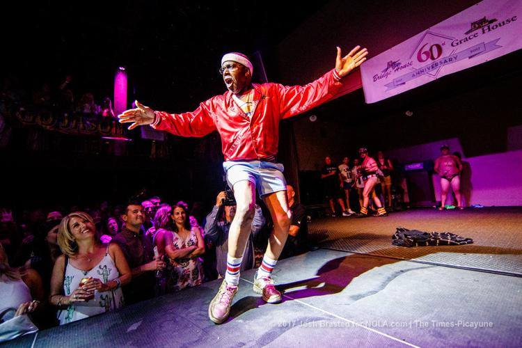 Bold ... and the beautiful? Mr. Legs XVII stars men who dare to bare ...