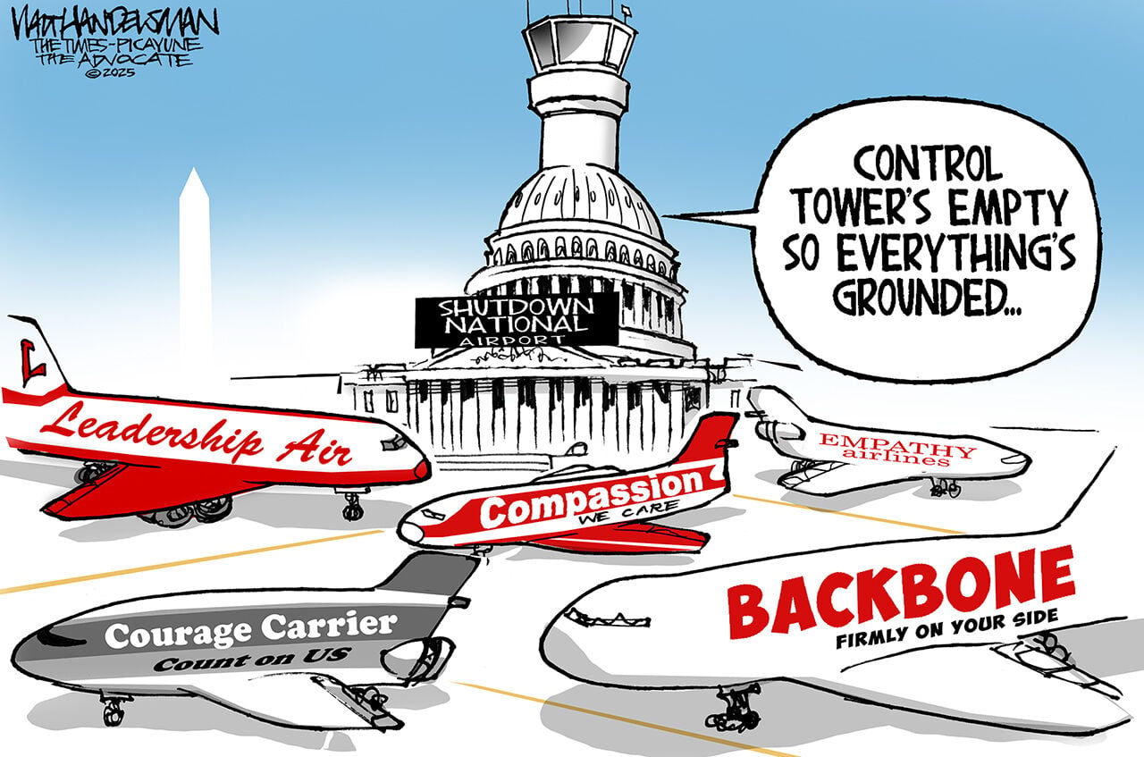 Government shutdown Cartoon | Walt Handelsman | nola.com