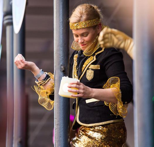 Photos: Annual 'Greasing of the Poles' event kicks off Mardi Gras ...