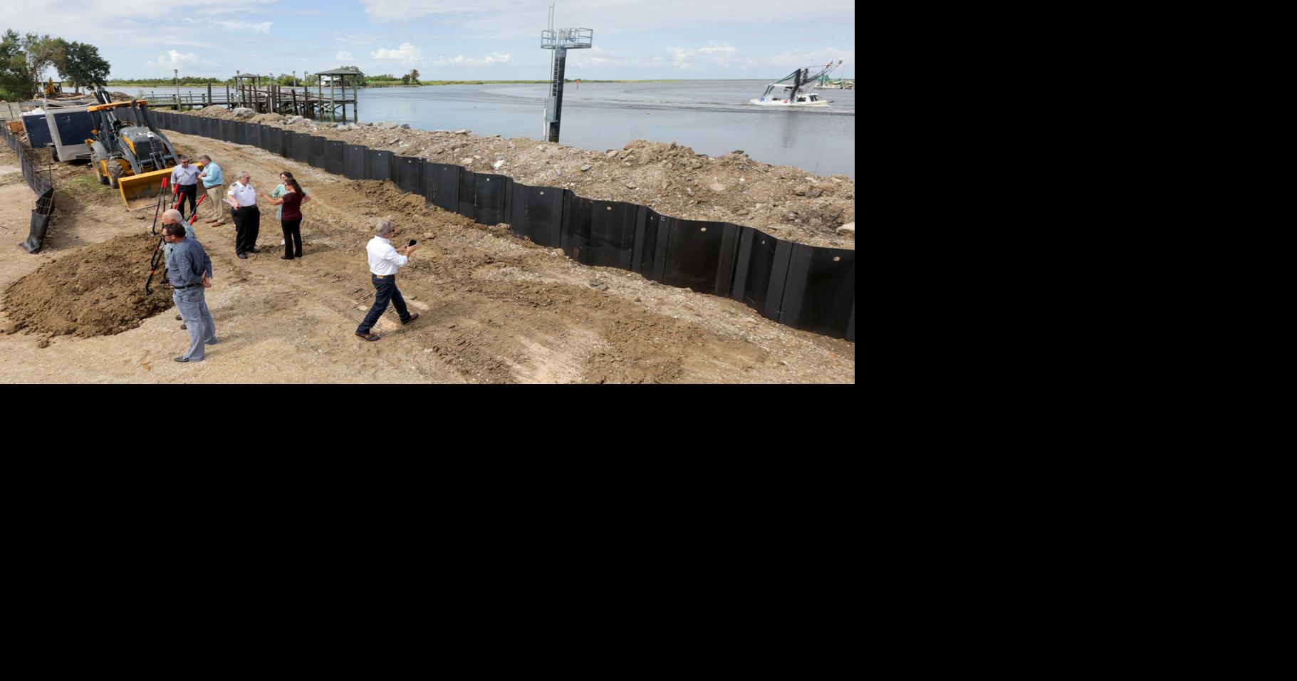 Lafitte breaks ground on $14 million levee project | Jefferson Parish ...