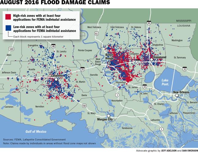 See FEMA claims, money distributed in your Baton Rouge-area ...