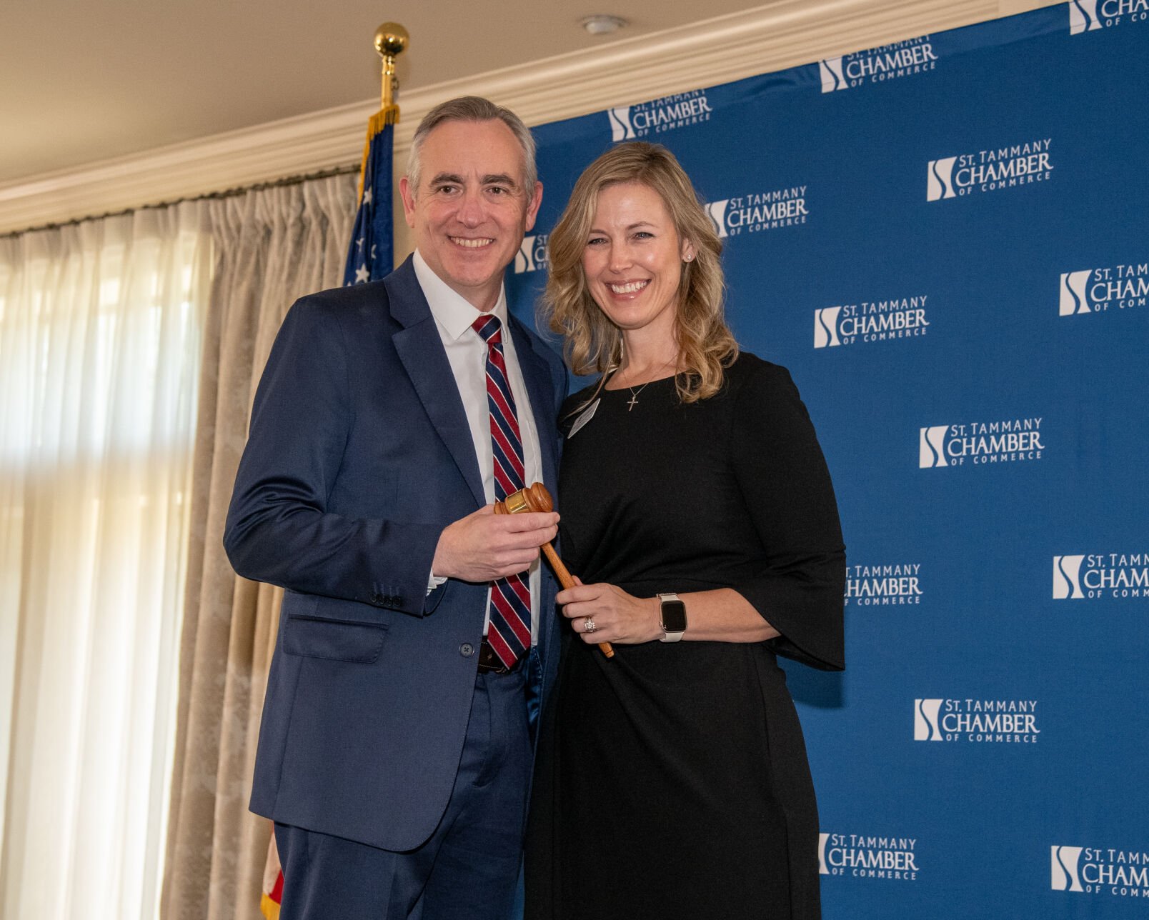 _D8A6409 Ronnie Simpson Receiving Gavel from Carrie Calvin.jpg | | nola.com