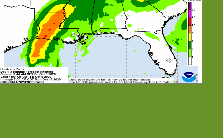 Hurricane Delta brings wind, rain and surge to Louisiana as landfall ...