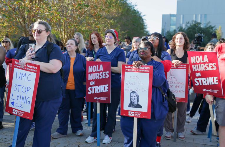 New Orleans, Louisiana nurses strike at UMC hospital | Health care ...