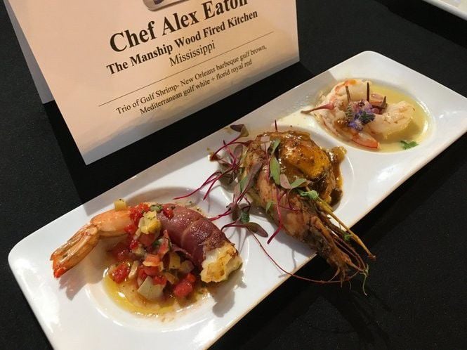 Chef Alex Eaton crowned king at Great American Seafood Cookoff | Where ...