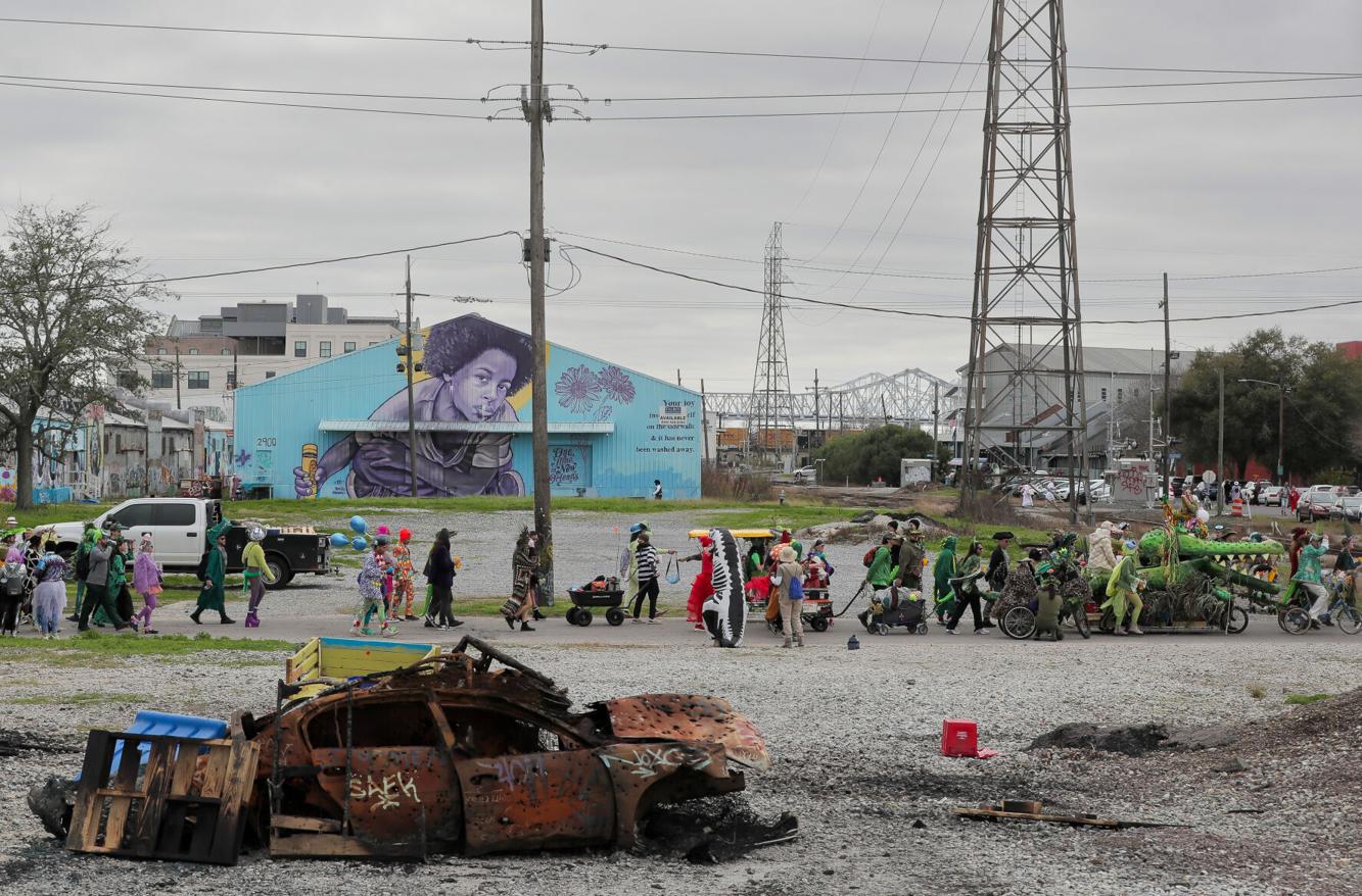 Photos: St. Anne walks from the Bywater, through the Marigny and into ...