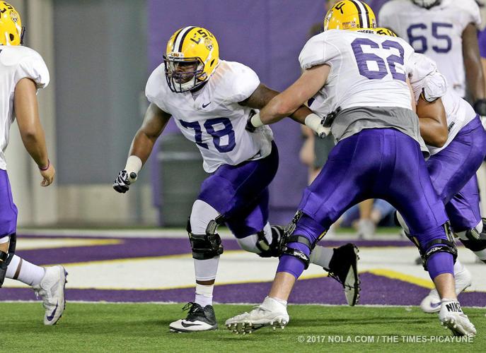 Derrius Guice, Will Clapp return to LSU practice; Donnie Alexander ...