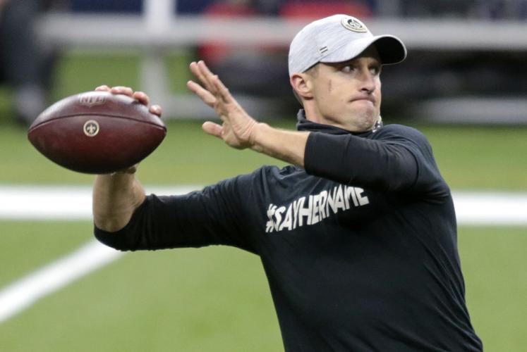 Drew Brees explains why he can't throw with right arm | Saints | nola.com