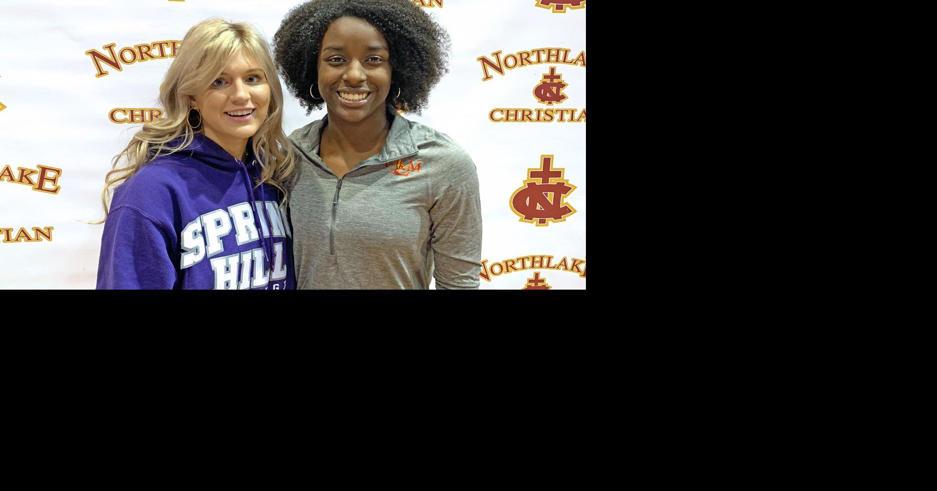 Northlake Christian's Kyren Whittington, Emma Robison sign letters of ...
