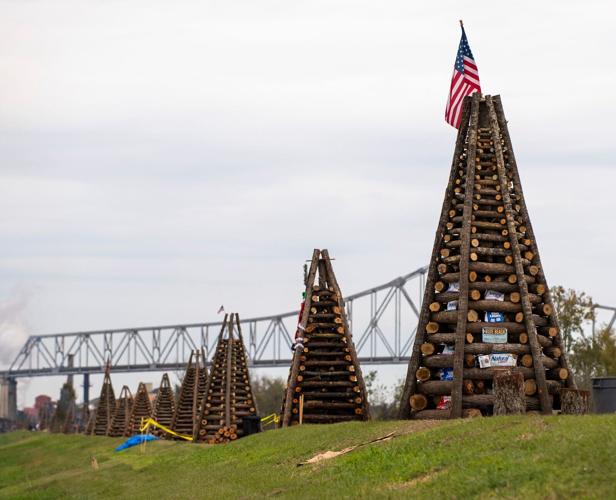 Christmas bonfires ready to roll despite cold weather | News | nola.com
