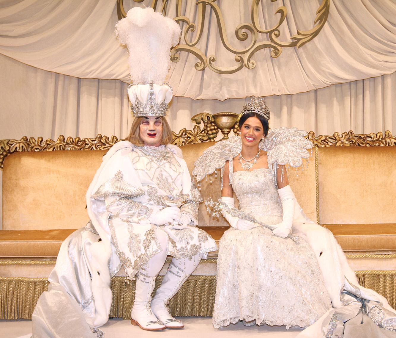 Photos: Rex and Comus meet as 2025 Mardi Gras comes to a glittering ...