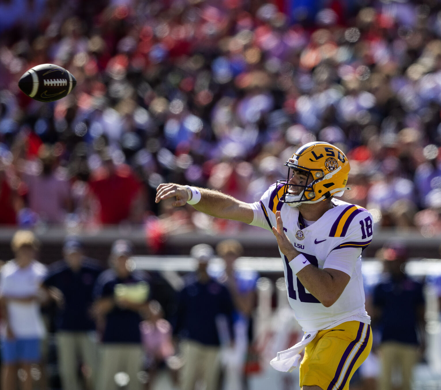 Garrett Nussmeier and LaNoris Sellers quarterback hype | LSU | nola.com