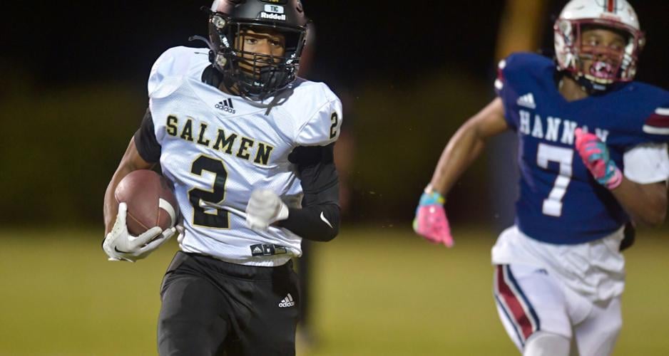 Salmen racks up 494 yards in 45-14 district rout of Hannan | St ...