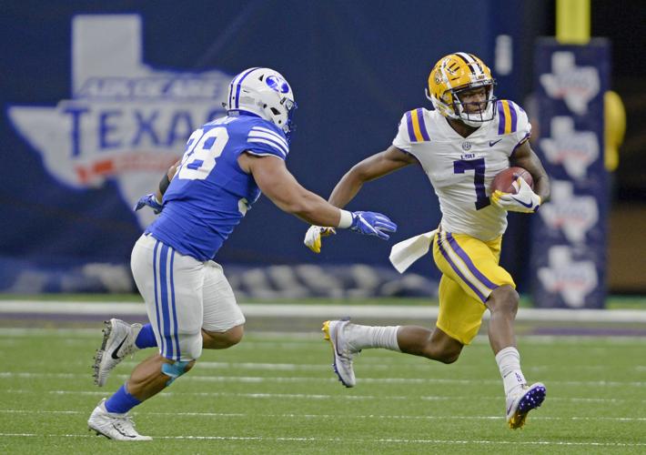 Photos: Big plays from Derrius Guice, plenty of LSU fans in stands as ...