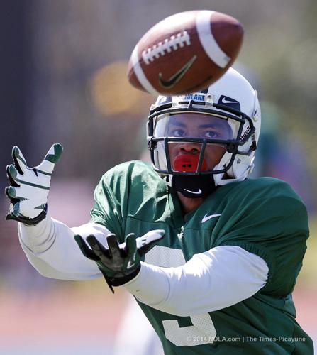 Former Tulane receiver Ryan Grant ecstatic with being picked in fifth ...