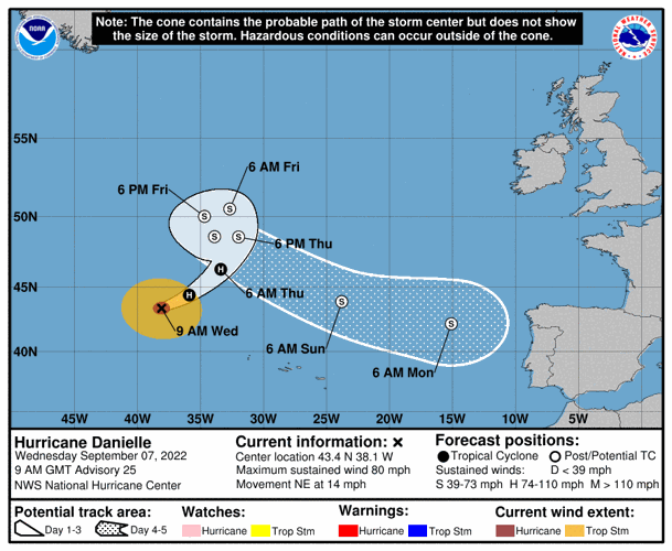 Hurricane Earl forms; 1 of 4 systems in Atlantic, including Hurricane ...