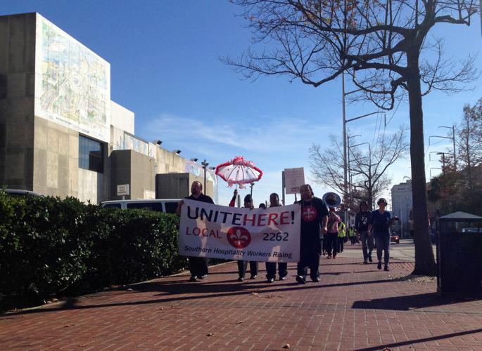 Hospitality union negotiating contract with Hilton Riverside, city's ...