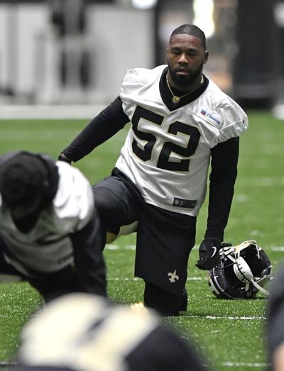 Alex Anzalone, Craig Robertson limited in Thursday's practice | Saints ...