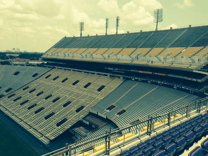 LSU's Tiger Stadium South end zone expansion one month from completion ...