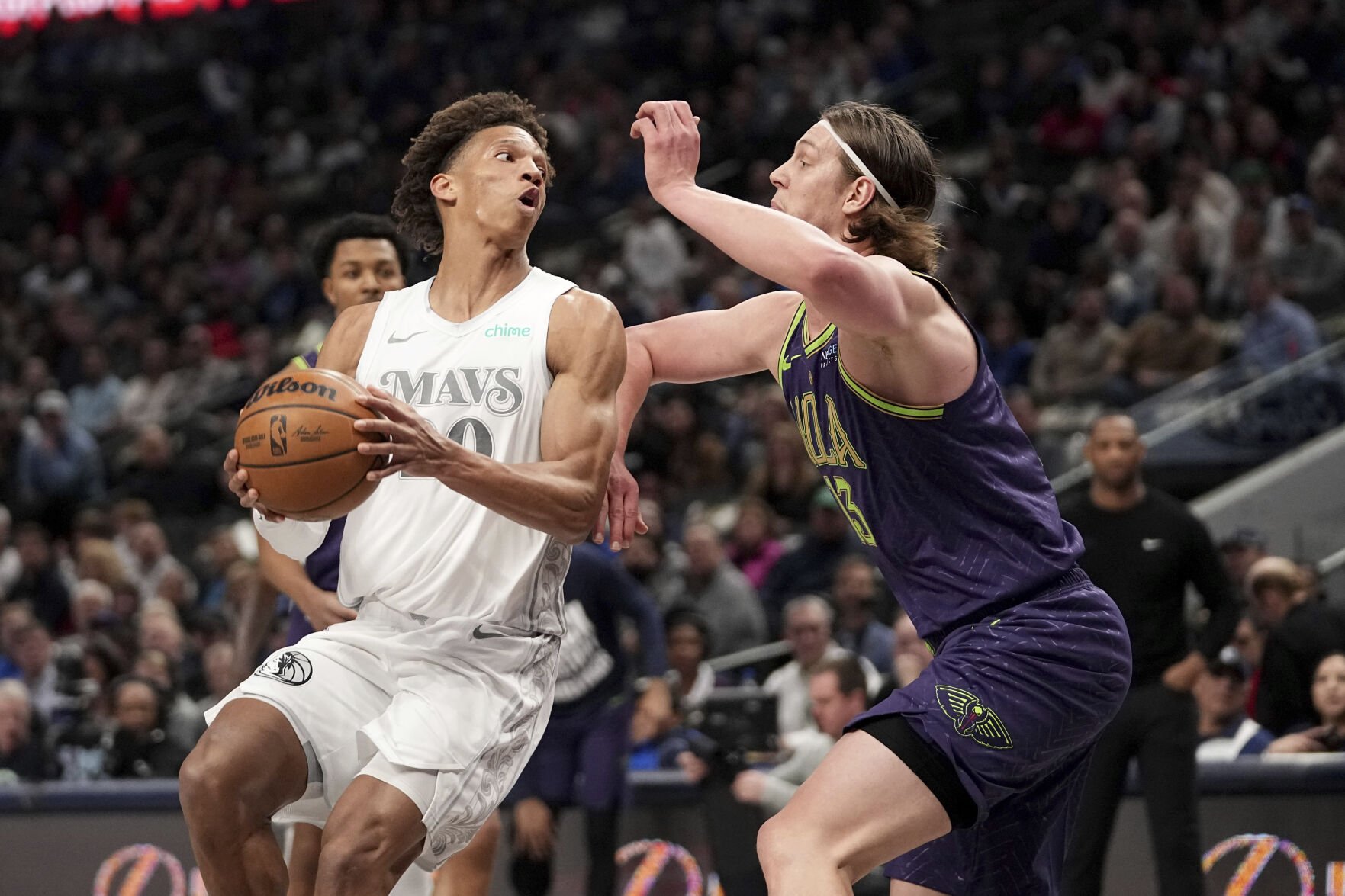 Pelicans' newcomer Kelly Olynyk made early splash play in debut, but ...