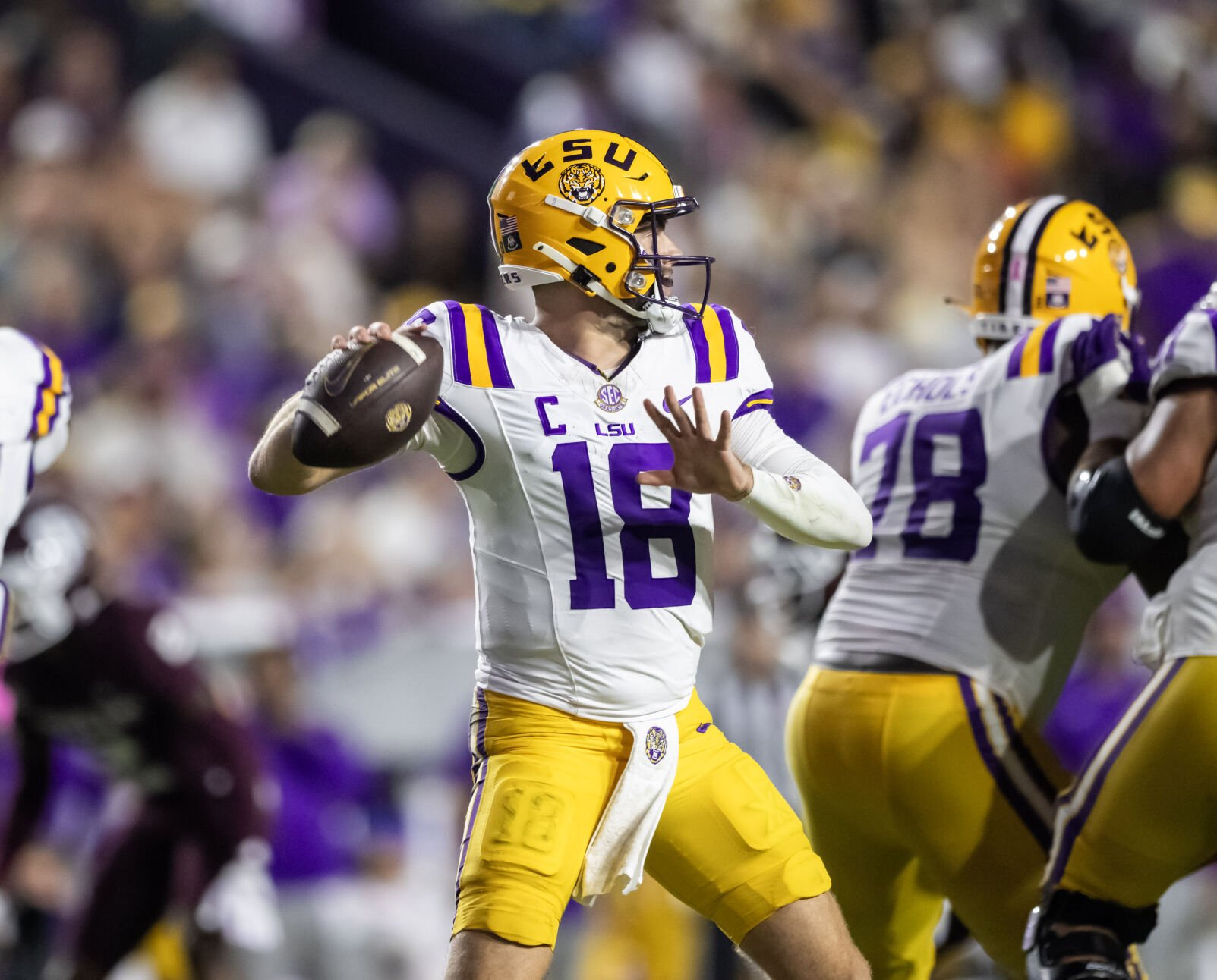 LSU QB Garrett Nussmeier out against Western Kentucky | LSU | nola.com