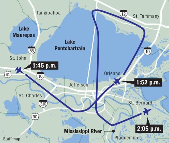 Watch Blue Angels fly over New Orleans in salute to frontline workers ...